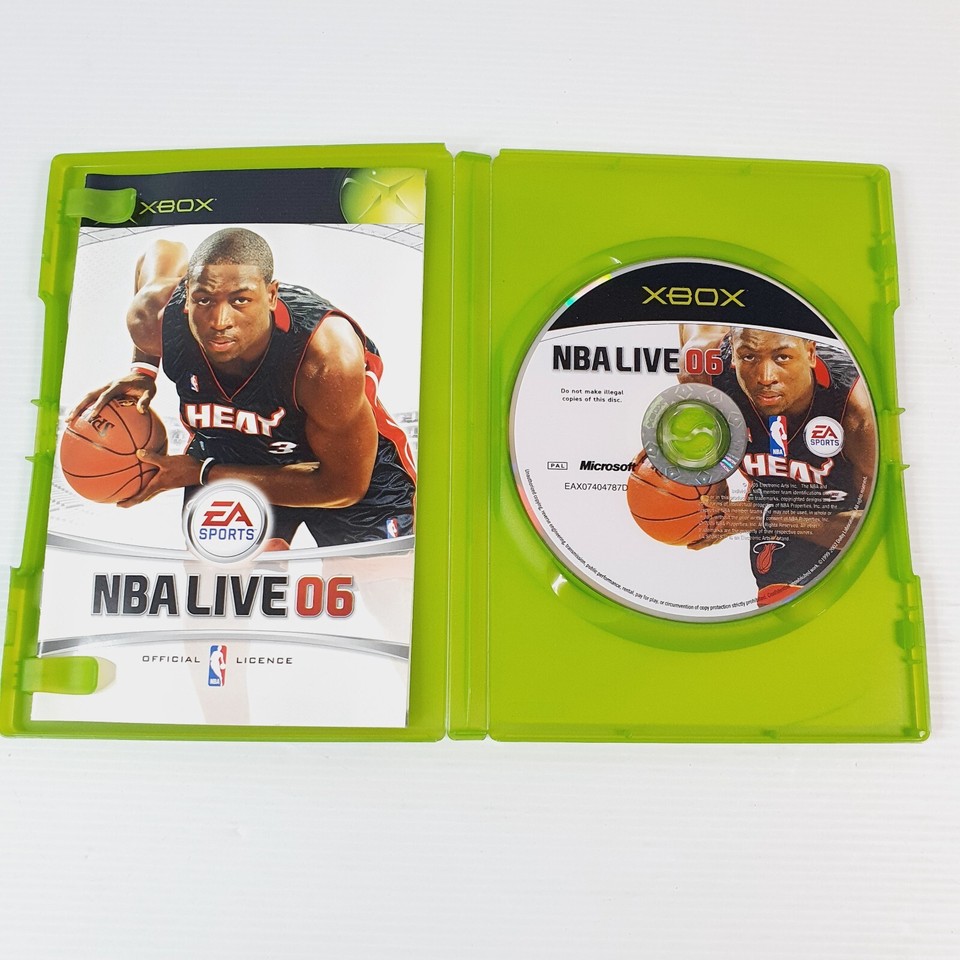 NBA Live 06 Microsoft Xbox Original Video Game | eBay Australia