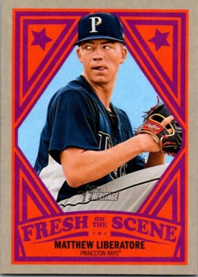 2019 Topps Heritage Fresh on the Scene #FOS-9 Matthew Liberatore ...