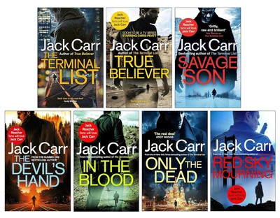 James Reece Series 7 Books Collection Set By Jack Carr The Terminal ...