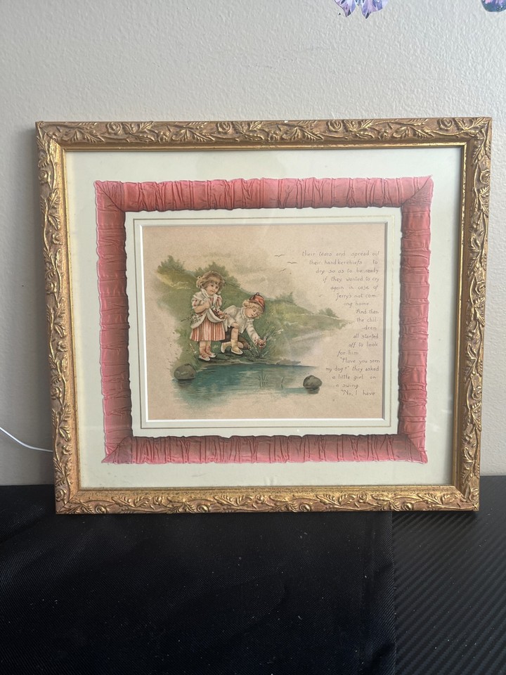 Victorian Raphael Tuck Framed Prints - Peeps into Picture Land ...