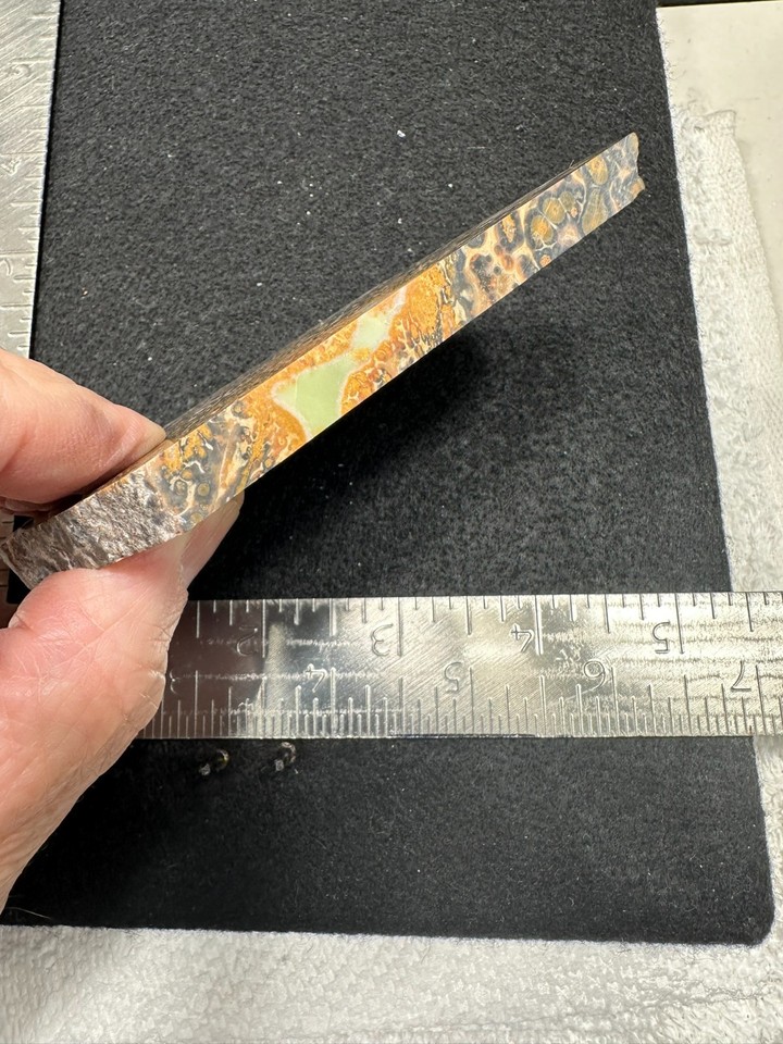 Leopard Skin Jasper unfinished slab, great for cabbing | eBay