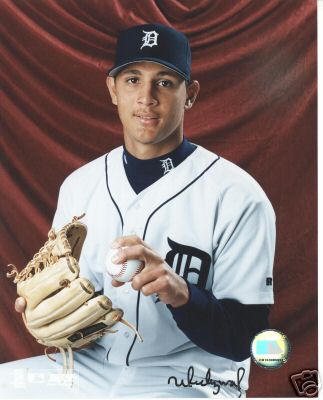 WIL LEDEZMA DETROIT TIGERS SIGNED 8X10 PHOTO W/COA | eBay