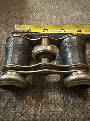 CHEVALIER PARIS Opera Glasses Binoculars Stag & Dogs | eBay