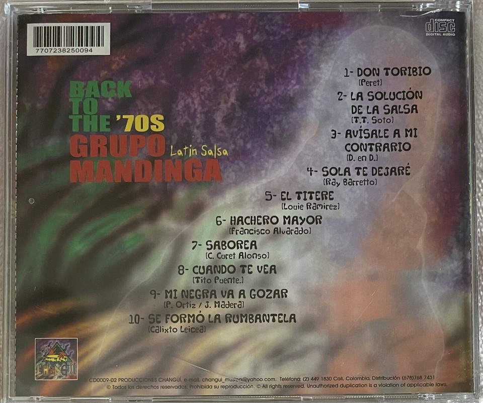 Grupo Mandinga.Back to the 70s "Latin Salsa" | eBay