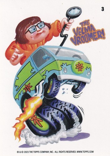 2023 TOPPS GPK - GARBAGE PAIL KRASHERS SERIES 4 - POP KRASHER 3 - VROOMIN VELMA | eBay
