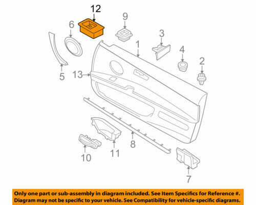 OEM BMW HYBRID M3 X5 M X6 M3 CRT E70 E71 SWITCH WINDOW LIFTER ...