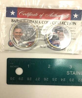 Barack Obama Coin Collection with Certificate of Authenticity - 2008 | eBay