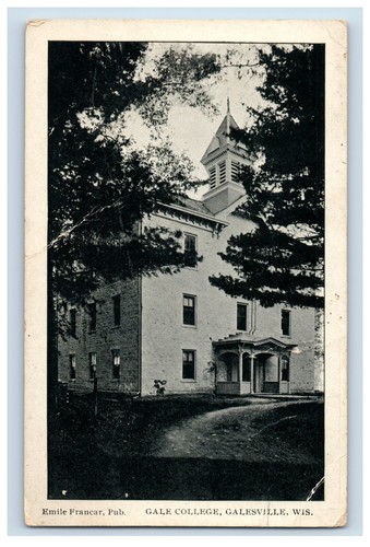 c1910 Gale College, Galesville, Wis. Postcard P7E | eBay