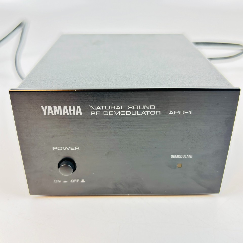 Yamaha APD-1 Natural Sound RF Demodulator for Laserdisc Player Japanese ...