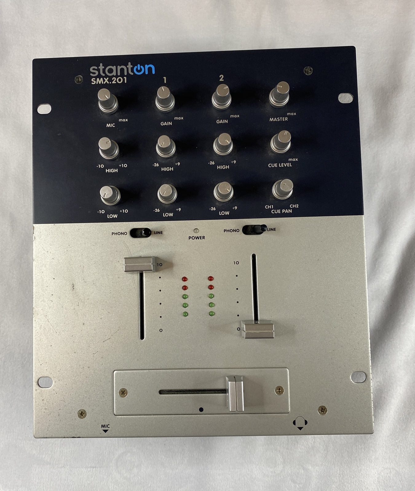 STANTON SMX-201 2-Channel Preamp Pro DJ Mixer Audiophile, SMX.201, NO ...