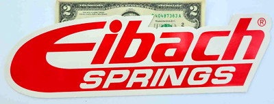 Eibach Springs Vintage NASCAR NHRA Logo Decal Sticker 10.5" x 3.5" | eBay