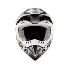 New Black Off Road Quad Motocross Motorbike Motorcycle Helmet MX Visor ...