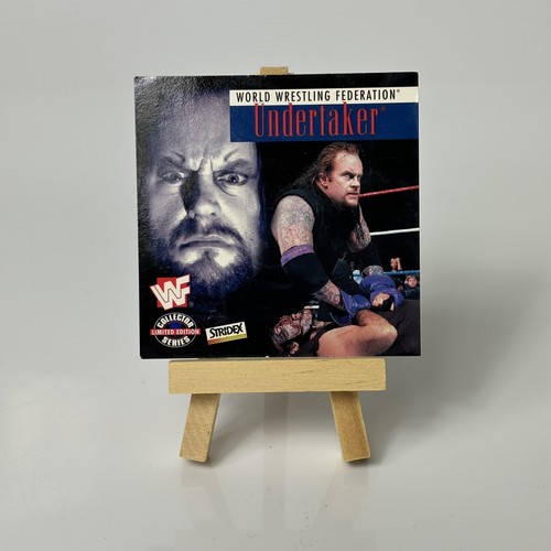 WWF Stridex Card Undertaker Card Limited Edition 1997 Wrestling Card | eBay