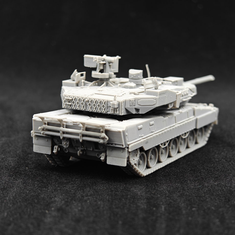 3d Printed 1/72 German Leopard 2A8 MOD2024 Main Battle Tank Unpainted ...