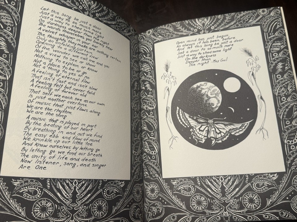 GIVE THANKS NATIVE AMERICAN Art & Poetry Gary Knack SIGNED 1982 Alice ...