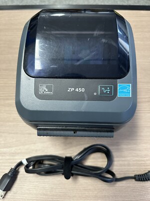 Zebra ZP 450 Shipping Label Thermal BarCode Printer ZP450 Tested Amazon ...
