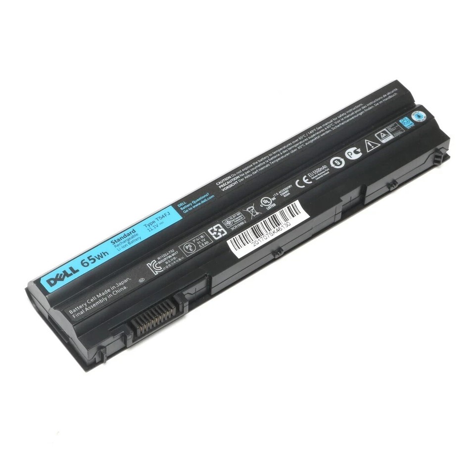 Genuine 65Wh T54FJ Battery For Dell Latitude E5420 E5430 E5520 E5530 ...