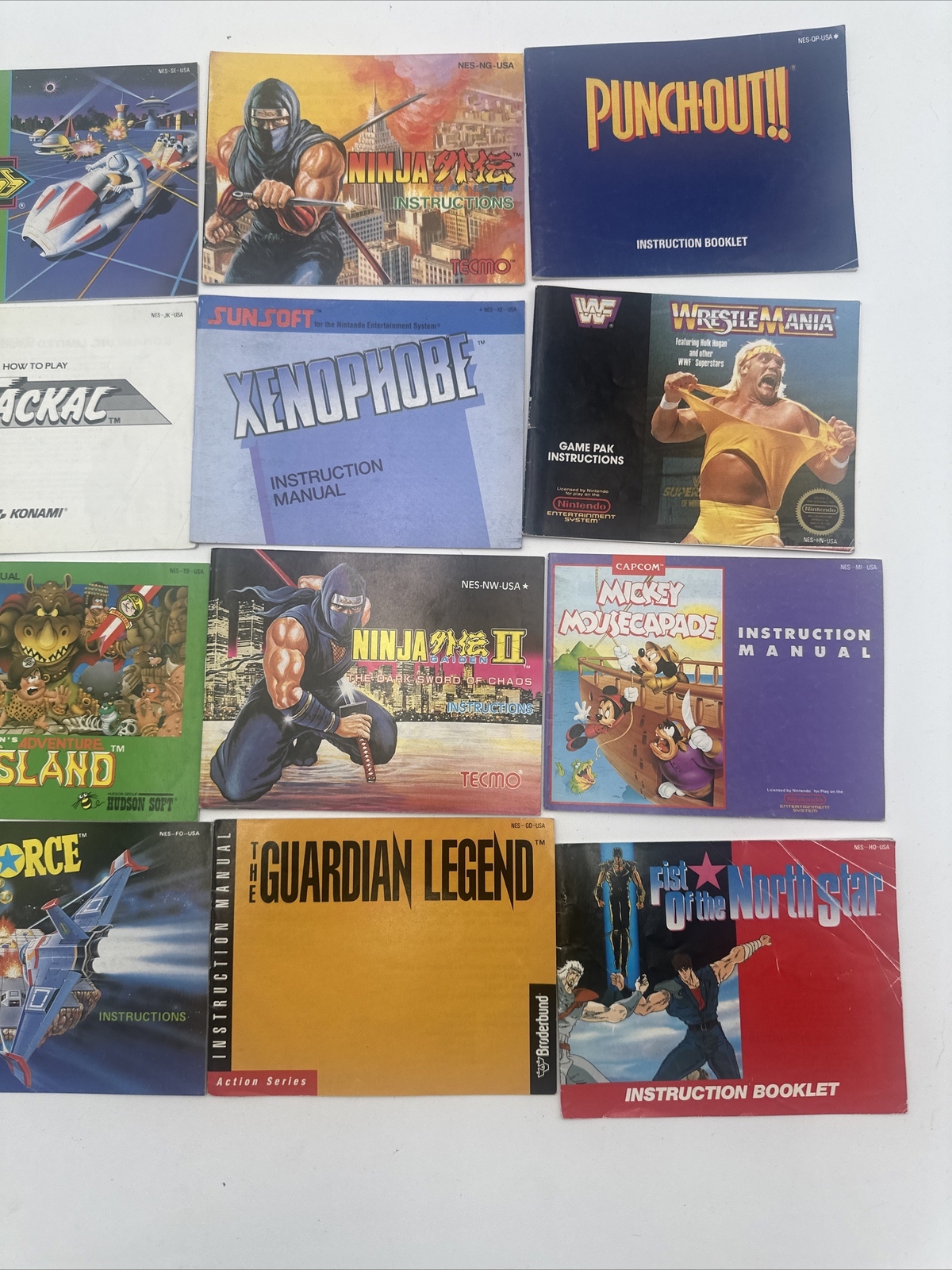 NES Game Manuals (Pick & Choose) | eBay