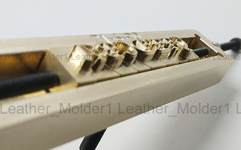 Custom Leather Stamp Alphabet Letters Set Brass Iron Letters Leather ...