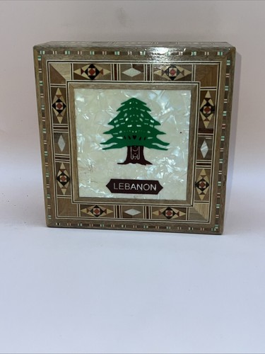 Hand Made Wooden Decorative Box From Lebanon | eBay