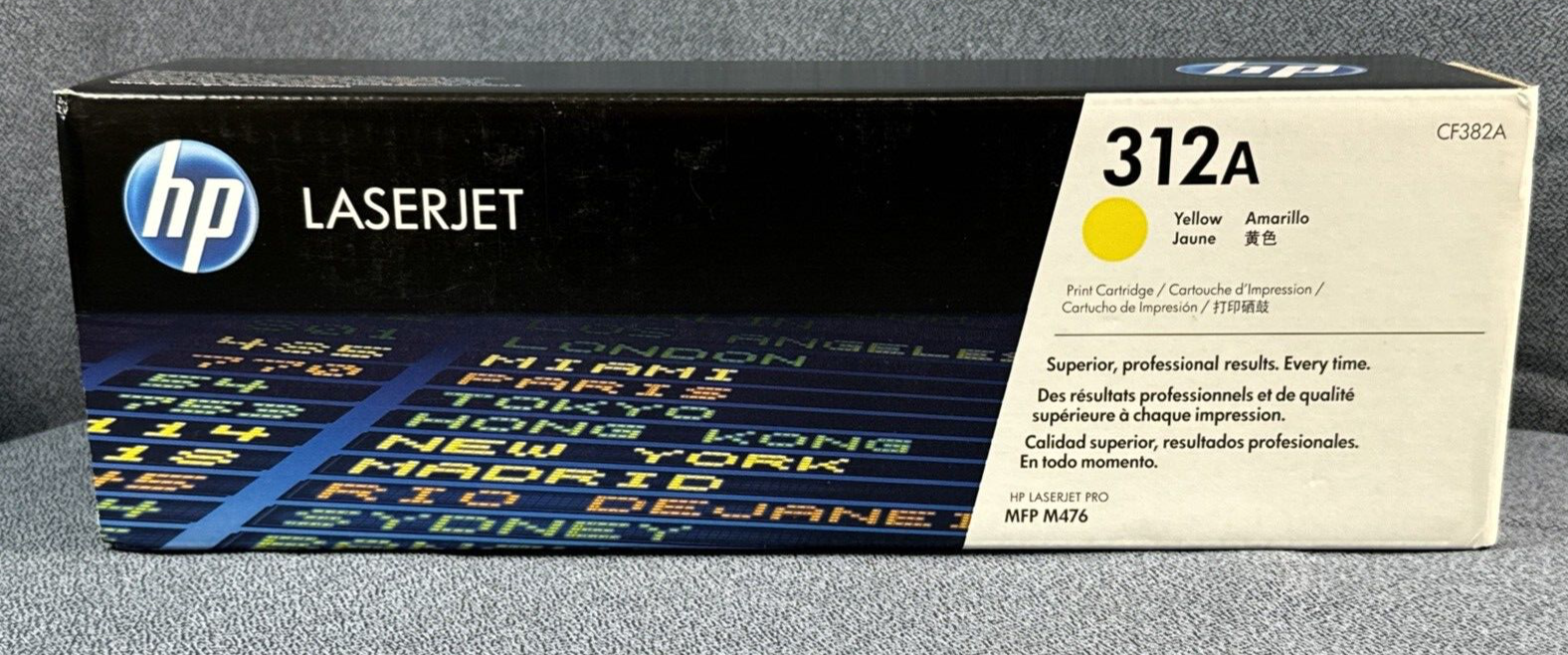 HP 312A CF382A Yellow Toner Print Cartridge NEW Sealed Hewlett Packard ...