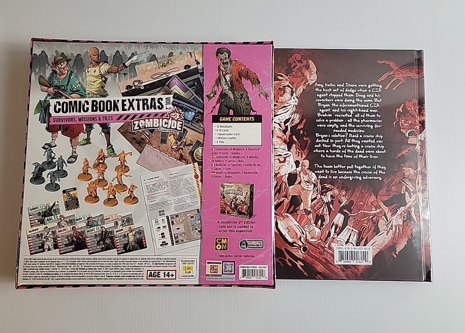 Zombicide 2nd Edition Dead in the Water Comic Plus Comic Book Extras ...