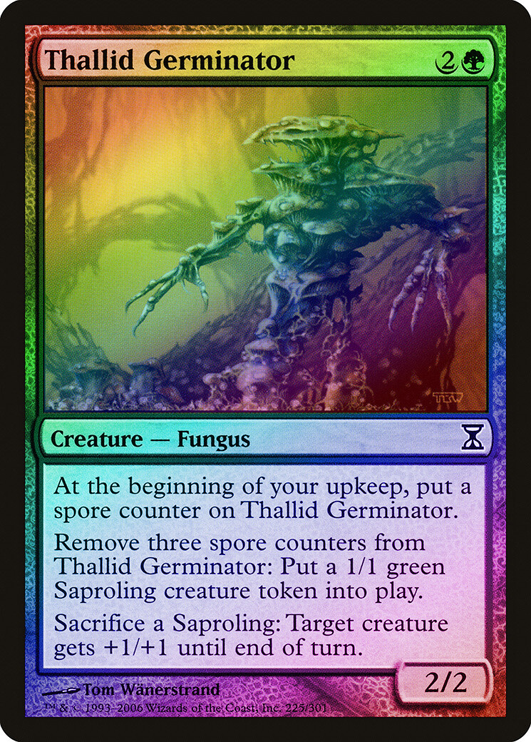 Thallid Germinator FOIL Time Spiral NM Green Common MAGIC MTG CARD ...