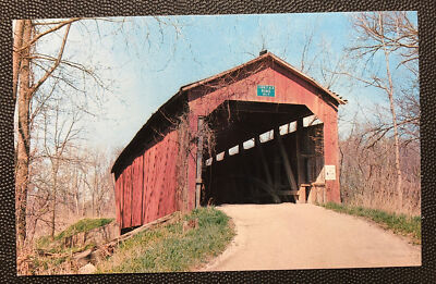 Cornstalk Bridge Putnam County Indiana Covered Bridge Burr Arch ...