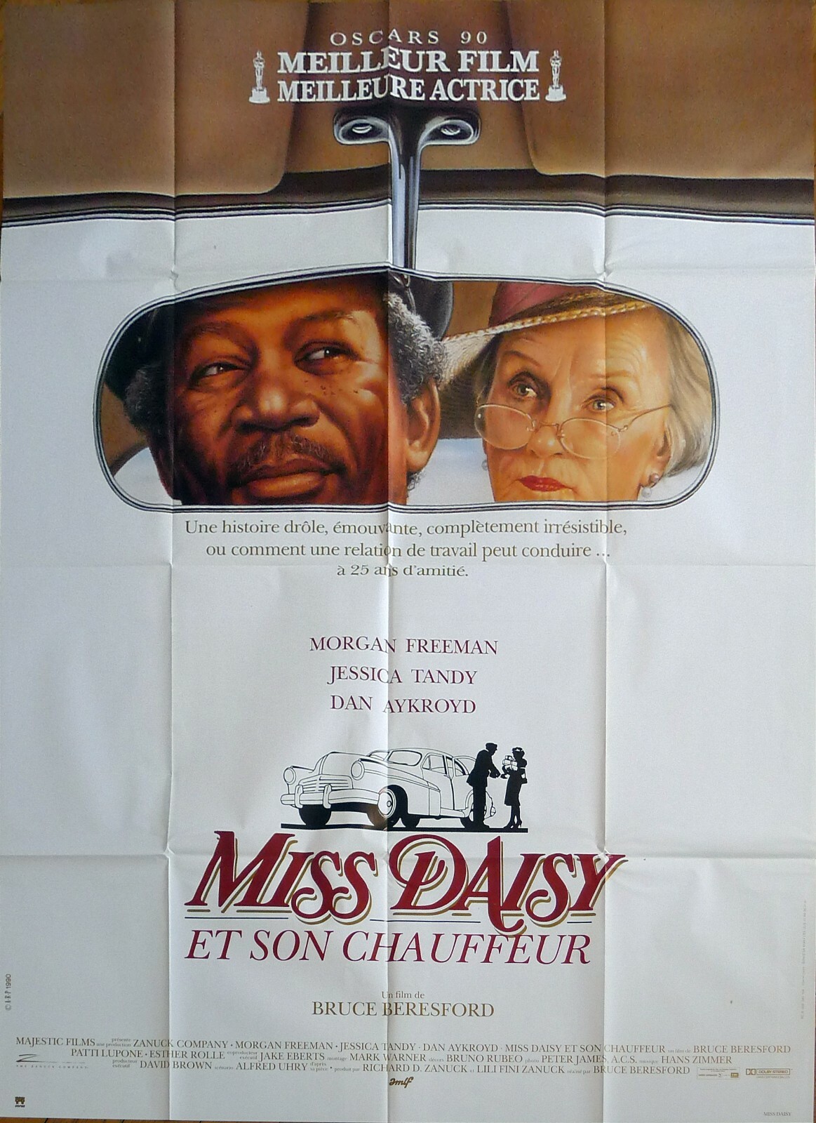 DRIVING MISS DAISY - FREEMAN / TANDY / AYKROYD / CAR - ORIGINAL MOVIE ...