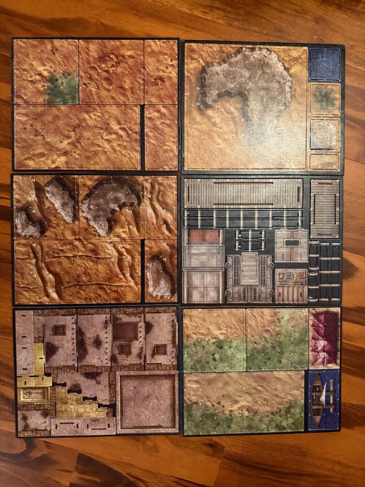 D&D Dungeon Tiles DU7 Desert of Athas Dark Sun 4e 4th Dungeons ...