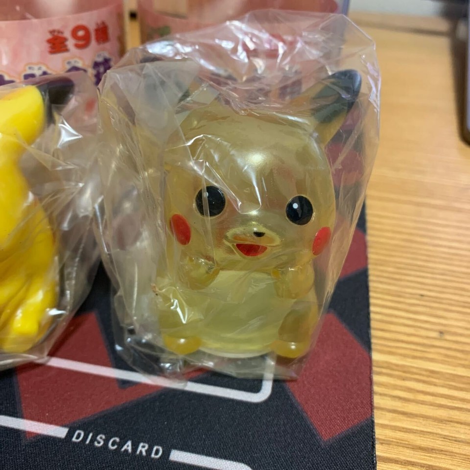 Unused Pokemon Pikachu Piggy Bank Bulk Sale Clear Pokemon Pikachu Soft ...