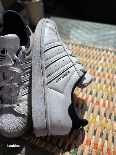 Adidas White Clamshell Superstar trainers UK size 5 | eBay UK