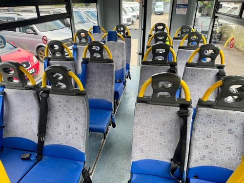 Mini bus campervan fold up seat with seat belt - unwin quick release ...