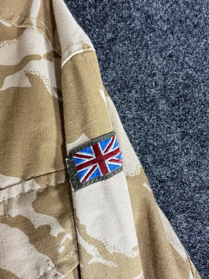British Army Desert DPM Jacket Men’s 42 Tropical Uniform Camo Military ...