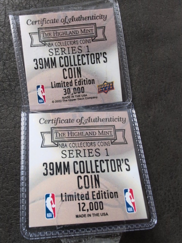 Michael Jordan & Dennis Rodman Chicago Bulls The Highland Mint NBA ...