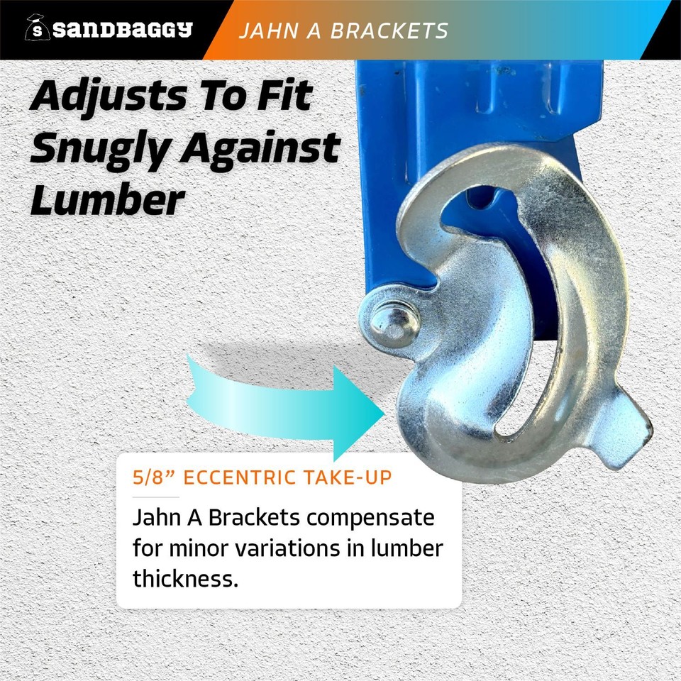 Sandbaggy Jahn A Bracket - Hot Dipped Galvanized - Snap Tie Clamp | eBay