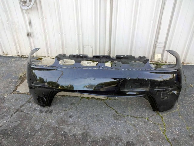 Maserati Ghibli M157 Rear Bumper Black Damaged Part# 673004365 L for ...