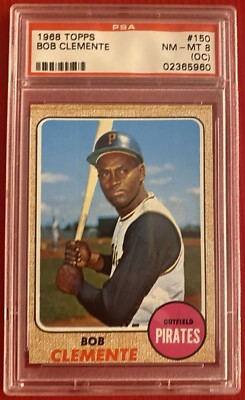 1968 Topps - Roberto "Bob" Clemente #150 PSA 8 (OC) - PIRATES - HOF | eBay