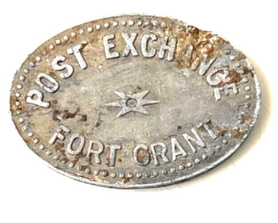 Fort Grant Arizona Post Exchange Trade Token | eBay