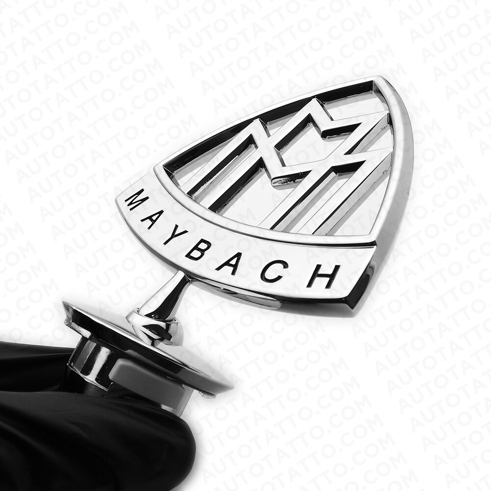 OEM Genuine New Maybach Hood Emblem Ornament Badge Standing Star AMG ...