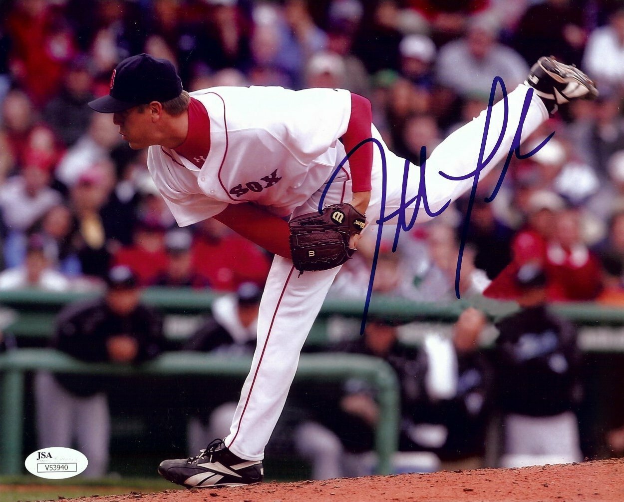 Jonathan Papelbon Signed Autographed 8X10 Photo Home Fenway Follow ...