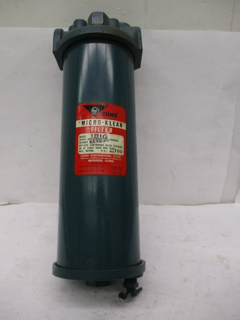 AMF FILTER CARTRIDGE FILTER HOUSING 1B1G 150PSI 40202-11 - for sale ...