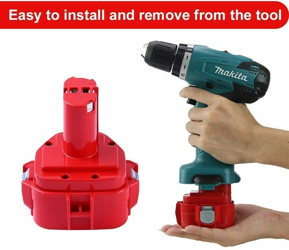 1220 PA12 12V Ni-MH Battery For Makita 1222 1233 1200 1234 1235 192696 ...