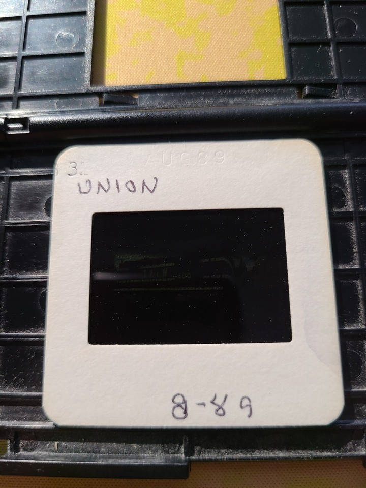 Original Slide Illinois Railway Museum TPW 400 Alco RS11 Union ILL 8-89 | eBay