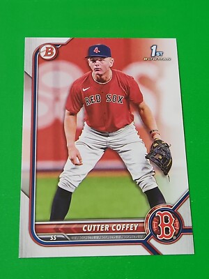 2022 Bowman Draft Paper Base BD-200 Cutter Coffey - Boston Red Sox | eBay