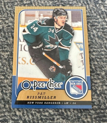 2008-09 O-Pee-Chee Rangers Hockey Card #117 Pat Rissmiller | eBay