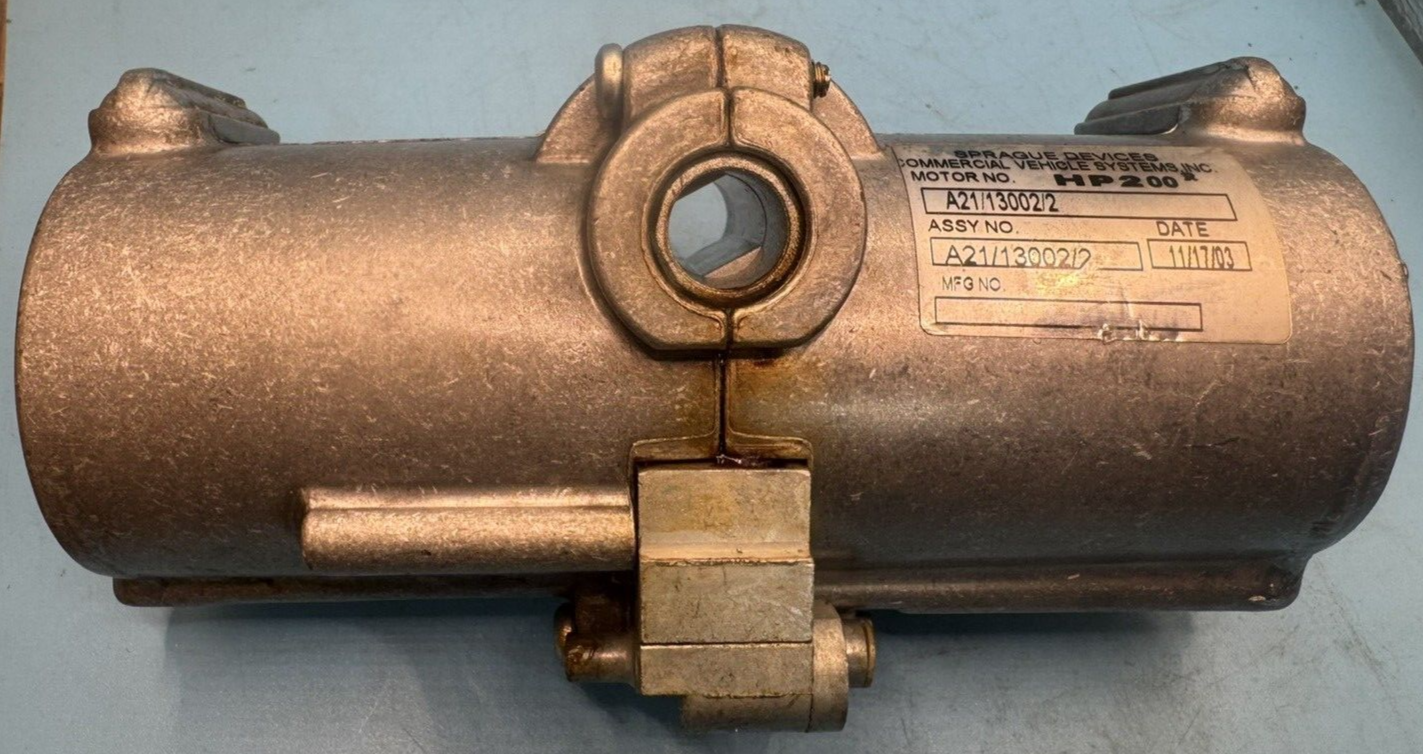Sprague A21/13002/2 Pneumatic windshield Wiper Motor HP-200 GILLIG NEW ...