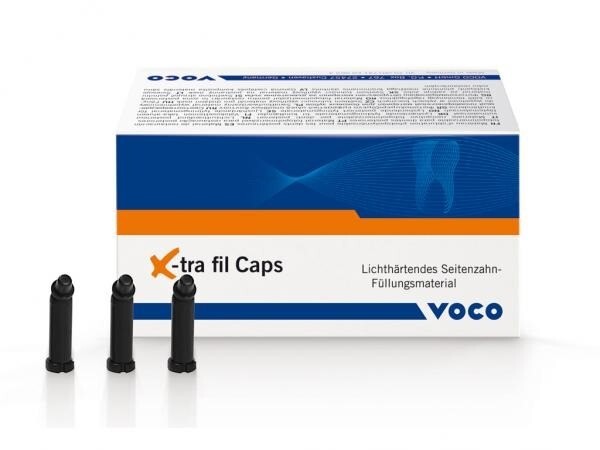 Voco X-Tra Fill Caps - Light-Curing Posterior Filling Material Caps 20 ...