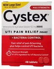 CYSTEX PLUS UTI Tablets Urinary Pain Relief Plus helps w/ Infection 48 ...