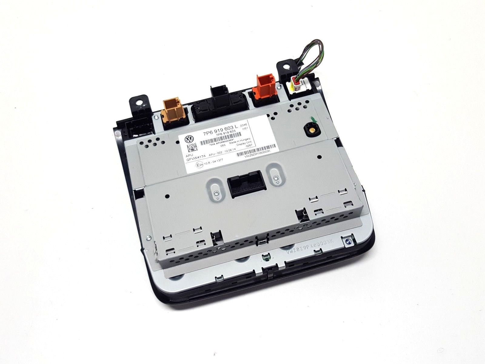 Original VW Touareg 7P Bildschirm Navigationssystem Display touch ...